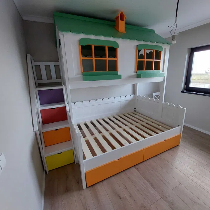 Paturi Supraetajate cu Locuri Suplimentare - Mobila GDI